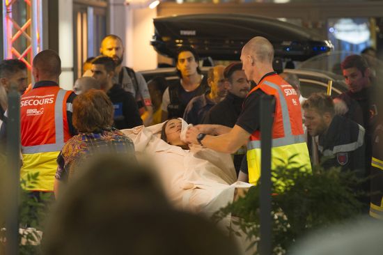 Emergency Team Members Assist Wounded People Editorial Stock Photo ...