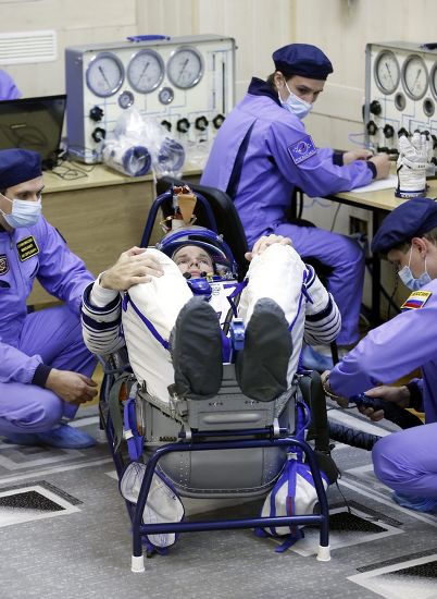 Crew Member Mission International Space Station Editorial Stock Photo ...