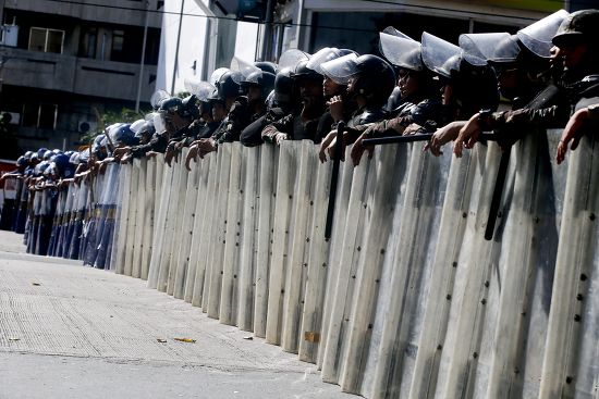 Armed Forces Philippines Afp Riot Gear Editorial Stock Photo - Stock ...