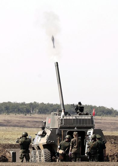 Soldiers China Fire Chinesemade Pll05 Type Editorial Stock Photo ...