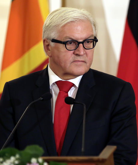 Germanys Federal Minister Foreign Affairs Frankwalter Editorial Stock ...