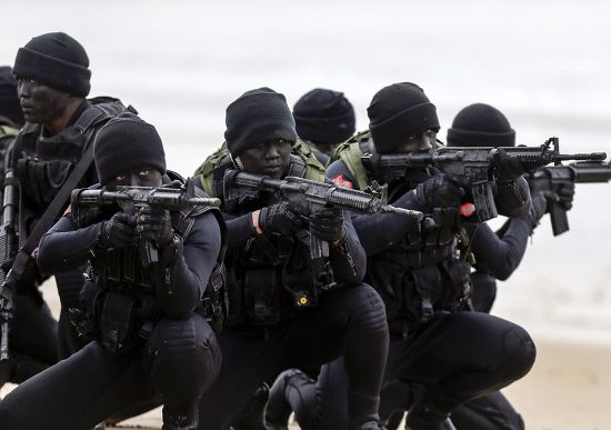 Taiwan Army Frogmen Marine Maneuver During Editorial Stock Photo ...