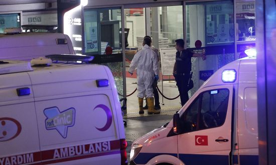 Paramedics Search Area After Suicide Bomb Editorial Stock Photo - Stock ...