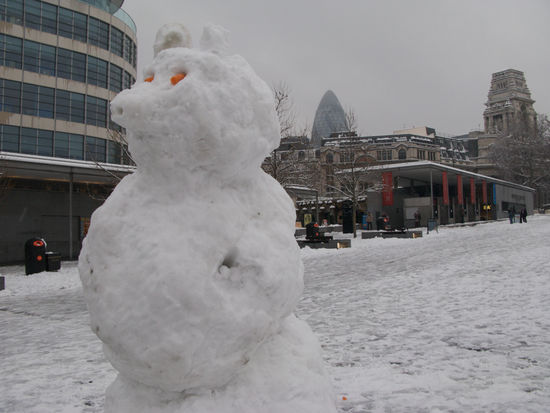 Snowman Tower London Editorial Stock Photo - Stock Image | Shutterstock