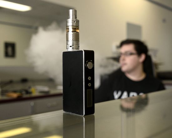 Vaporizer Sits On Counter While Blake Editorial Stock Photo - Stock ...