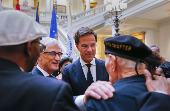 Dutch Prime Minister Mark Rutte C Editorial Stock Photo - Stock Image ...