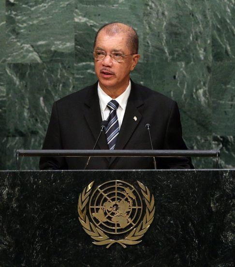 James Alix Michel President Republic Seychelles Editorial Stock Photo ...