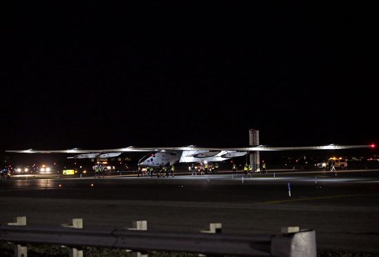 Solarpowered Plane Solar Impulse 2 Si2 Editorial Stock Photo - Stock ...