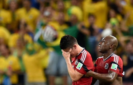 James Rodriguez C Colombia Reacts After Editorial Stock Photo - Stock ...