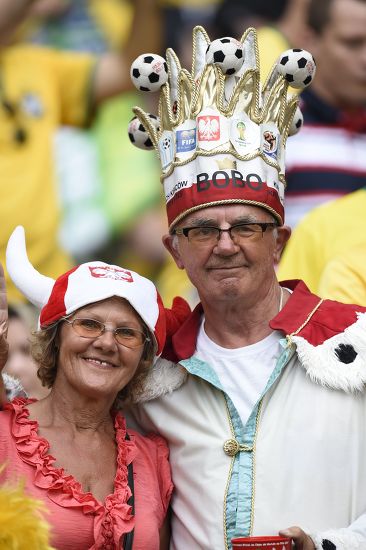 Polish Soccer Fans Before Fifa World Editorial Stock Photo - Stock ...