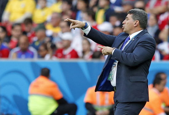 Honduran Head Coach Luis Suarez Gestures Editorial Stock Photo - Stock ...