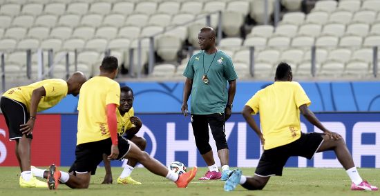 Ghanas Head Coach James Appiah C Editorial Stock Photo - Stock Image ...