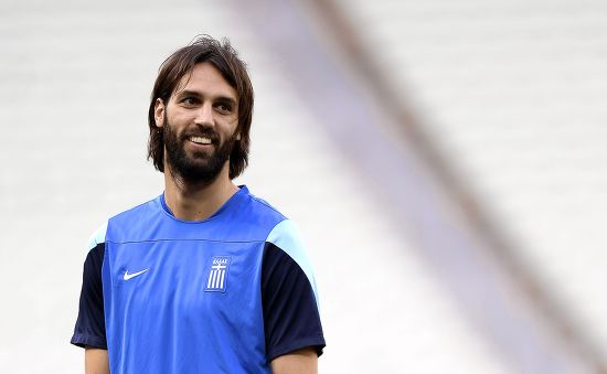 Greek National Soccer Team Player Georgios Editorial Stock Photo ...