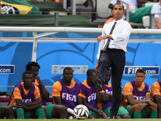 Ivory Coast Coach Sabri Lamouchi Reacts Editorial Stock Photo - Stock ...