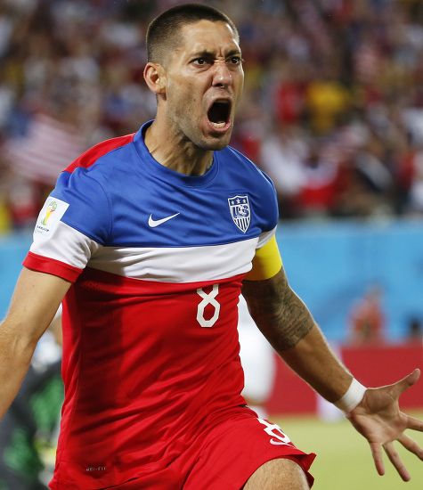 Clint Dempsey Usa Jubilates After Scoring Editorial Stock Photo - Stock ...