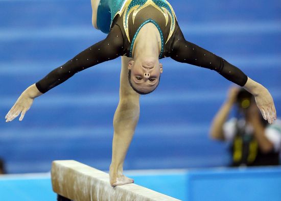 Emma Nedov Australia Competes On Balance Editorial Stock Photo - Stock ...