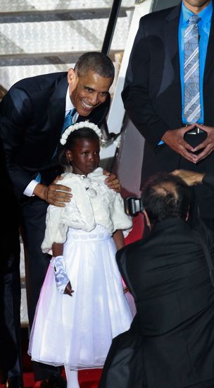 Us President Barack Obama C Poses Editorial Stock Photo - Stock Image ...
