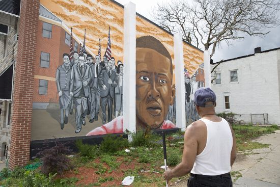 Harold Angelo Perry Stands Outside His Editorial Stock Photo - Stock ...