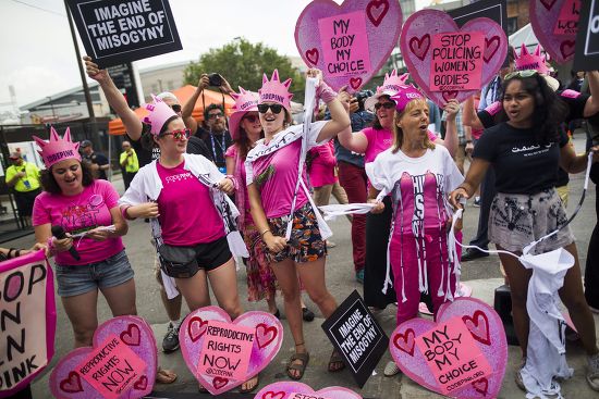 Members Liberal Activist Group Code Pink Editorial Stock Photo - Stock ...