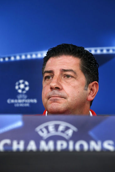 Benficas Head Coach Rui Vitoria Attends Editorial Stock Photo - Stock ...