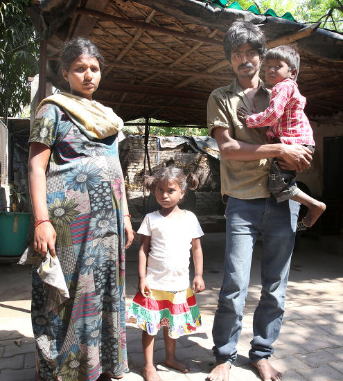 Rescued Bonded Labor Family Including Lajar Editorial Stock Photo ...