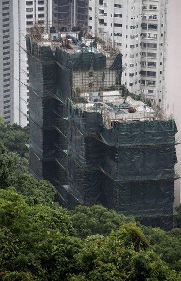 Overview Construction Site Where Demolition Two Editorial Stock Photo ...