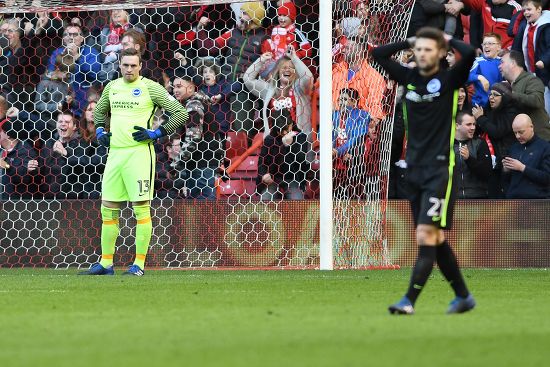 Brighton Howe Albion Goal Keeper David Editorial Stock Photo - Stock ...