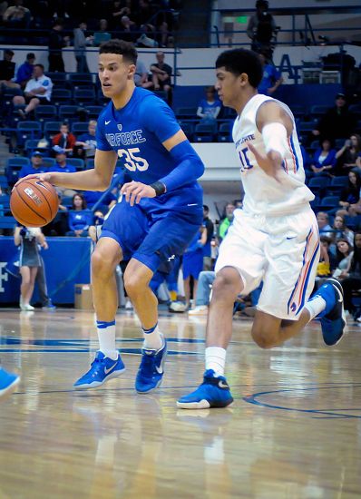 Air Force Forward Hayden Graham 35 Editorial Stock Photo - Stock Image ...