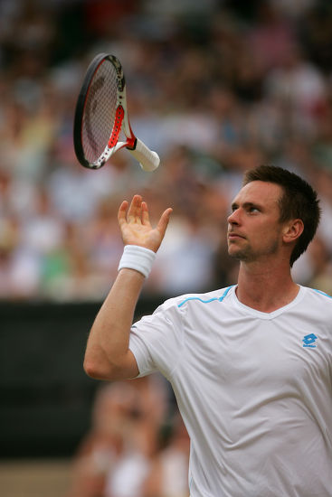 Robin Soderling Sweden Throws His Racket Editorial Stock Photo - Stock ...