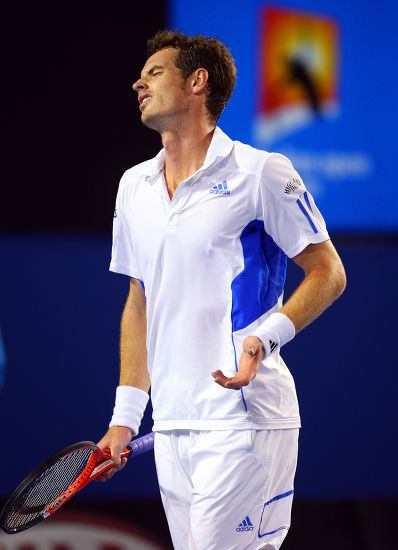 Andy Murray Great Britain Reacts Frustration Editorial Stock Photo ...