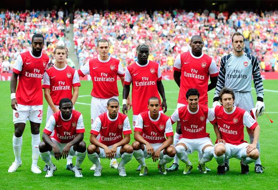 Arsenal Team Photo United Kingdom London Editorial Stock Photo - Stock ...