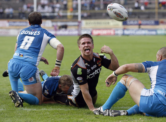 Wayne Godwin Bradford Bulls Celebrates His Editorial Stock Photo ...