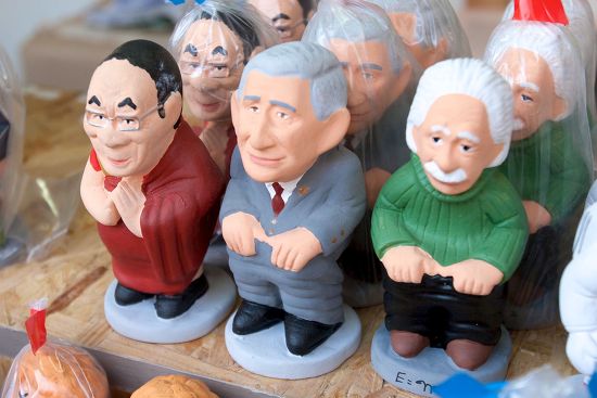 Caganer Figure Traditionally Used Catalonian Nativity Editorial Stock ...