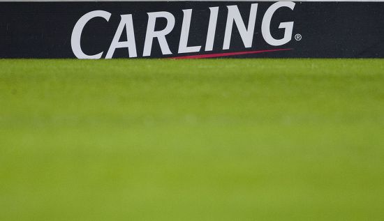 Carling Branding Around Pitch United Kingdom Editorial Stock Photo ...