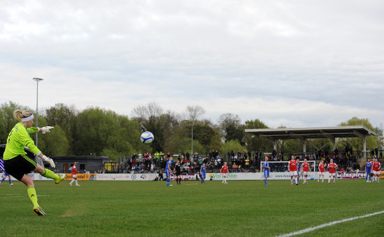 Chelsea Lfc Goalkeeper Carly Telford Takes Editorial Stock Photo ...