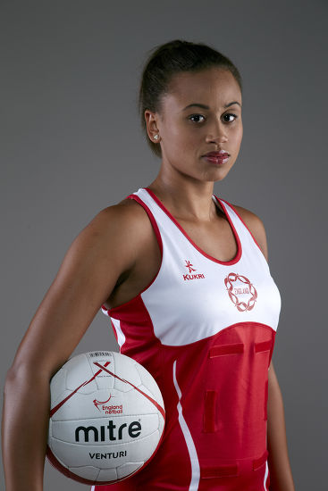 Laura Malcolm England Netball Editorial Stock Photo - Stock Image ...