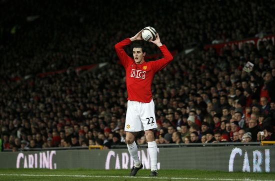 John Oshea Manchester United Takes Throw Editorial Stock Photo - Stock ...