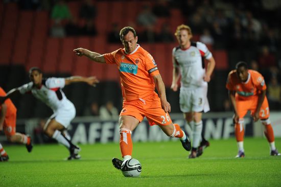 Charlie Adam Blackpool Scores Penalty Spot Editorial Stock Photo ...