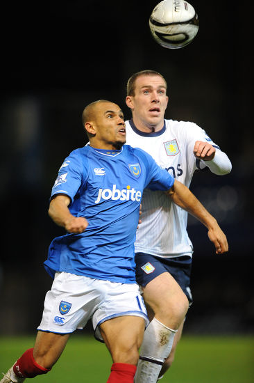 Danny Webber Portsmouth Challenges Ball Richard Editorial Stock Photo ...