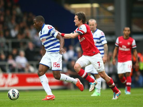 Queens Park Rangers Nedum Onuoha Arsenals Editorial Stock Photo - Stock ...
