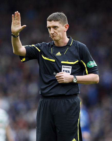 Referee Mr Craig Thomson United Kingdom Editorial Stock Photo - Stock ...