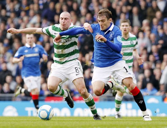 Scott Brown Celtic Nikica Jelavic Rangers Editorial Stock Photo - Stock ...