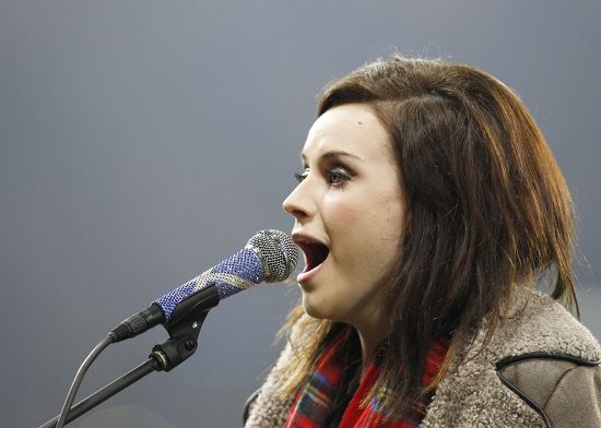 Scottish Singer Songwriter Amy Macdonald Sings Editorial Stock Photo ...