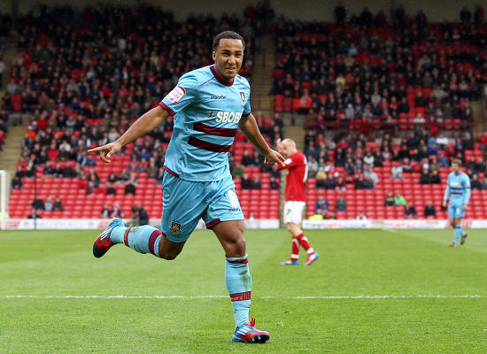Nicky Maynard West Ham United Celebrates Editorial Stock Photo - Stock ...