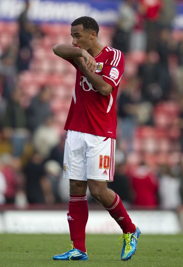 Bristol City Striker Nicky Maynard Shows Editorial Stock Photo - Stock ...