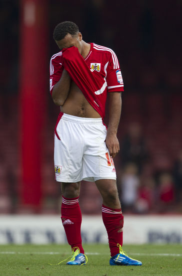 Bristol City Striker Nicky Maynard Shows Editorial Stock Photo - Stock ...