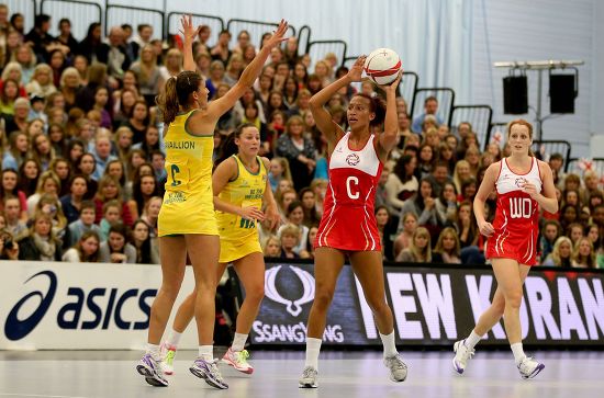 Serena Guthrie England Netball Action Editorial Stock Photo - Stock ...