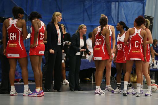 England Netball Head Coach Anna Mayes Editorial Stock Photo - Stock ...