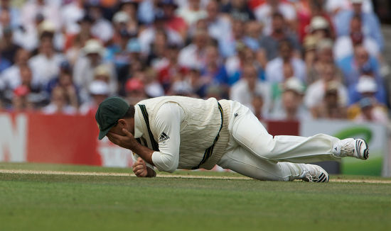 Ricky Ponting Hit Face Matt Prior Editorial Stock Photo - Stock Image ...