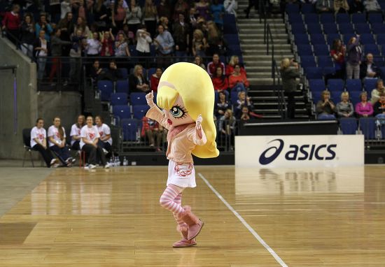 England Netball Mascot United Kingdom Liverpool Editorial Stock Photo ...